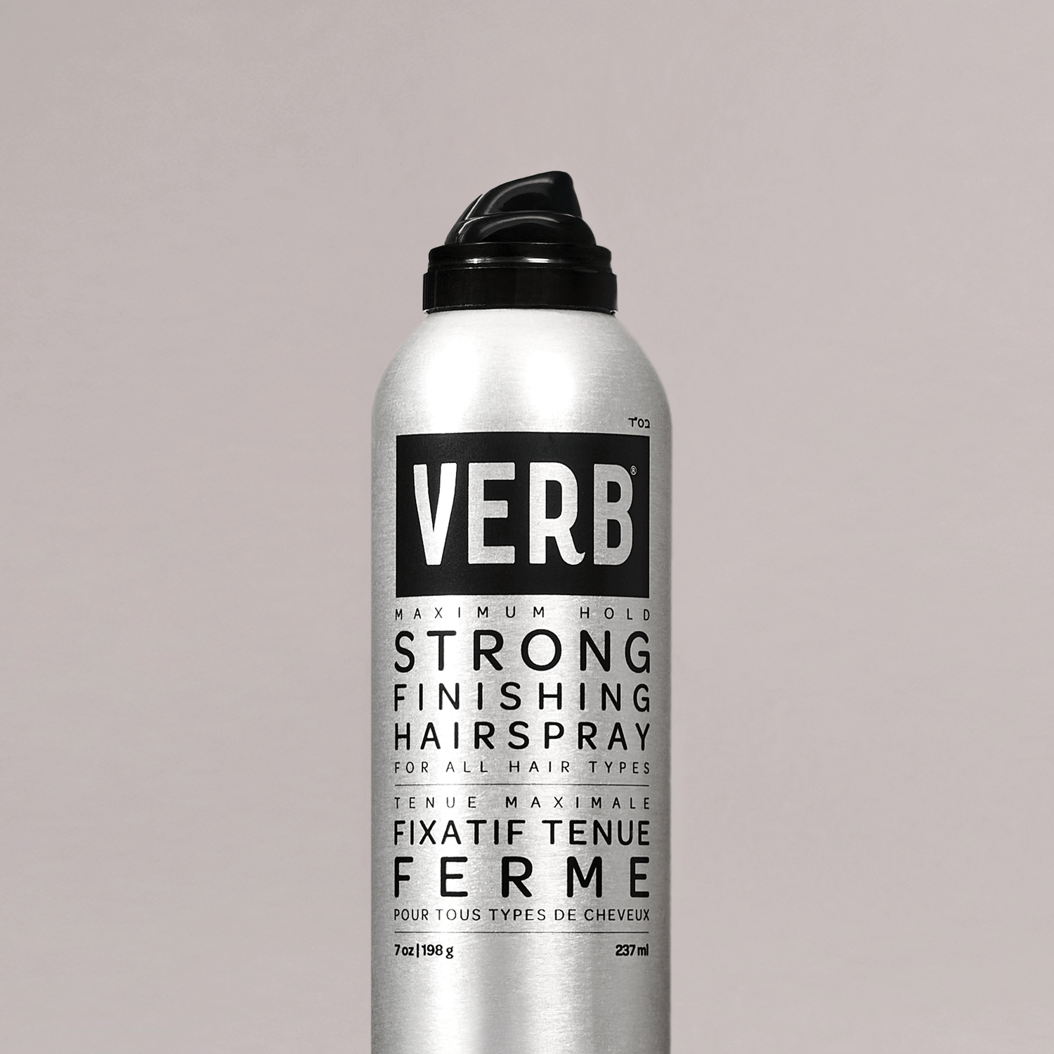 strong finishing hairspray | maximum hold | verb® products